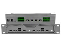 China High-Density KVM over Fiber Transmitter Receiver Node | 4K60 Visuals | Agent Display Ready for sale