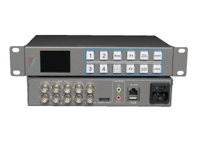 China 4-Ch 3g-Sdi Input Quad Screen Split Multiviewer Sdi Multiviewer 4k Sdi Switcher 4x1 for sale