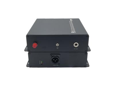 China Custom Made Fiber Optic Audio Converter with 1 channel audio port for sale
