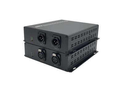 China 8-ch 6-ch audio fiber optic audio extender with 1 u casing for sale