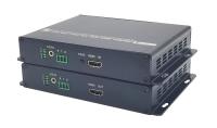 China RS232 4k hdmi extender over fiber optic up to 20km length with separate audio port for sale