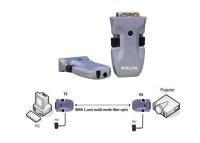 China DVI Fiber Extender Lossless Signal Over 2KM Distance with HDMI 4K30HZ Resolution for sale