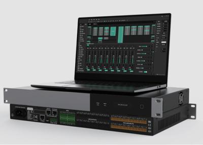 China DSP Audio Processor Paging System Controller Background Music System | Smart Multi-Zone Audio Management for sale