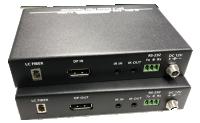 China 8K DP1.4 Fiber Optic Extender Over Single-Mode Fiber With Bidirectional IR And RS232, 1.5 km for sale