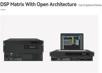 China VINCAN Modular Audio DSP Matrix with Open Architecture, 64x64 Network Audio and Modular I/O Cards for sale