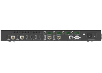 China VINCAN 4x4 HDBaseT HDMI Matrix Switcher with 4K60 4:4:4, PoC and 4 Receivers for Professional AV Distribution for sale