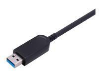 China AM To AF 4K 60Hz USB 3.0 Fiber Optic Cable Maximum  Length 100m for sale