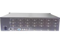 China Black 1080P HDMI 1U LCD Video Wall Controller 1 Input 12 Output for sale