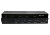China 1.8mm Bezel 1 In 10 Out 1x10 2x5 4K Video Wall Controller For LCD Screen for sale