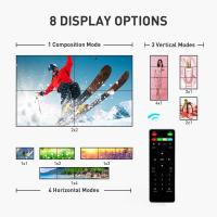 China 1 In 4 Out LCD TV multi screen Video Wall Controller 2x2 With 8 wall modes for sale