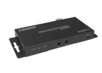 China 18Gbps 2.0 Video HDMI Over Fiber Extender With Audio Extracting for sale