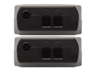 China Mini DVI Fiber Optic Extender 1.65Gbps Bandwidth Over Two Cores Fiber Cable for sale