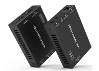 China 18Gbps HD Video Extender 50 Meters HDMI Over CAT Metal Enclosure for sale
