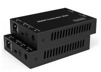 China 18Gbps HD Video Extender 50 Meters HDMI Over CAT Metal Enclosure for sale