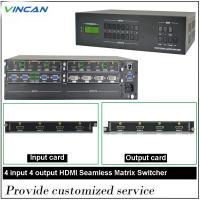 China 4K Hdmi Video Audio Matrix Switcher Hdbaset Matrix 4x4 8x8 4x2 for sale