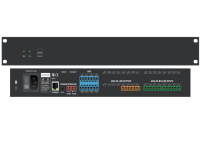 China 12 Channel Dante Audio Controller for sale
