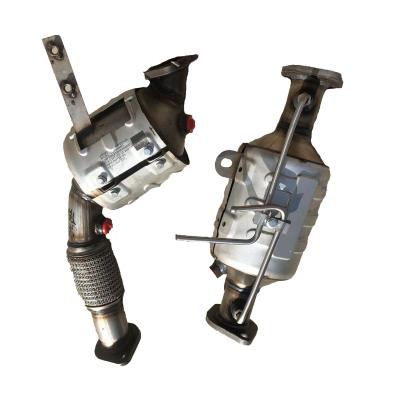 China D5 Three Way Catalytic Converter Stainless Steel Ceramic Carrier for sale