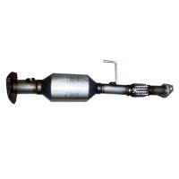 China Three Way Catalytic Converter Suitable For Xiaokang C32 Straight Plate Length 65cm for sale