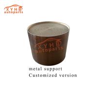 China Metal Carrier High Temperature Customized Three-Way Catalytic Filter Element Euro 1-5 for sale