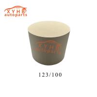 China Ceramic Carrier High-Quality Round Three-Way Catalytic Filter Element Euro 1-5 Model: 123*100 for sale