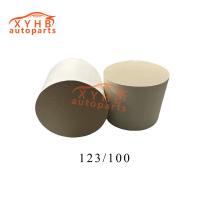 China Ceramic Carrier High-Quality Round Three-Way Catalytic Filter Element Euro 1-5 Model: 123*100 for sale