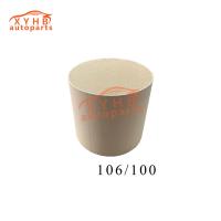 China Ceramic Carrier Three-Way Catalytic Filter Element Euro 1-5 Model 106*100 for sale