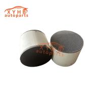 China Ceramic Carrier Round Gray Black High Quality Three-Way Catalytic Filter Element Euro 1-5 Custom Model Size for sale
