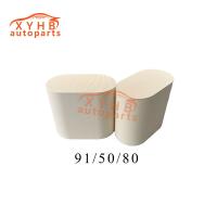 China High-Quality Three-Way Catalytic Conversion Ceramic Carrier Core Euro 1-5 Model: 91*50*80 for sale