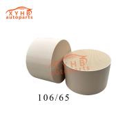 China Ceramic Carrier Three-Way Catalytic Filter Element Euro 1-5 Model 106*65 for sale