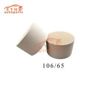 China Ceramic Carrier Three-Way Catalytic Filter Element Euro 1-5 Model 106*65 for sale