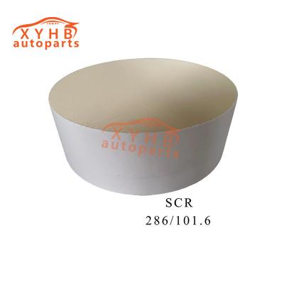 China Ceramic Carrier SCR Three-Way Catalytic Filter Element Euro 1-5 Model: 286*101.6 for sale