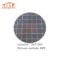 China Ceramic Carrier Silicon Carbide Three-Way Catalytic Filter Element Euro 1-5 Model: 267*203 for sale