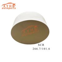 China Ceramic Carrier High-Quality Round Three-Way Catalytic Filter Element Euro 1-5 Model: 266.7*101*6 for sale