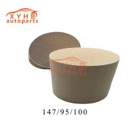 China Ceramic Carrier High-Quality Oval Three-Way Catalytic Filter Element Euro 1-5 Model: 147*95*100 for sale