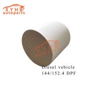 China Ceramic Carrier High Quality Diesel Round DPF Three-Way Catalytic Filter Element Euro 1-5 Model: 144*152.4 for sale