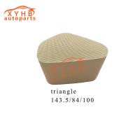 China Ceramic Carrier High Quality Audi Triangle Three-Way Catalytic Filter Element Euro 1-5 Model: 143.5*84*100 for sale