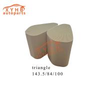 China Ceramic Carrier High Quality Audi Triangle Three-Way Catalytic Filter Element Euro 1-5 Model: 143.5*84*100 for sale