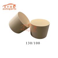 China Ceramic Carrier High-Quality Round Three-Way Catalytic Filter Element Euro 1-5 Model: 130*100 for sale