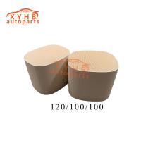 China Ceramic Carrier High-Quality Square Three-Way Catalytic Filter Element Euro 1-5 Model: 120*100*100 for sale
