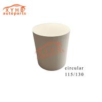 China Ceramic Carrier Round High Quality Three Way Catalytic Filter Element Euro 1-5 Model 115 X 130 for sale