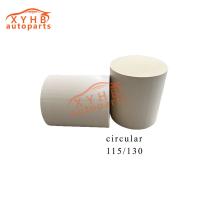 China Ceramic Carrier Round High Quality Three Way Catalytic Filter Element Euro 1-5 Model 115 X 130 for sale