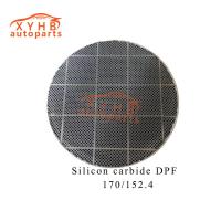 China Ceramic Carrier Round High Quality Silicon Carbide DPF Three Way Catalytic Filter Element Euro 1-5 Mode for sale