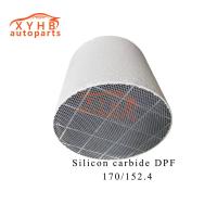 China Ceramic Carrier Round High Quality Silicon Carbide DPF Three Way Catalytic Filter Element Euro 1-5 Mode for sale