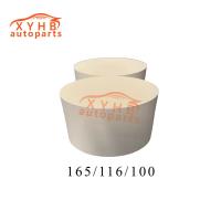 China Ceramic Carrier Oval High Quality Three Way Catalytic Filter Element Euro 1-5 Model  165 X 116 X 100 for sale