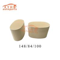 China Ceramic Carrier Runway Shape High Quality Three Way Catalytic Filter Element Euro 1-5 Model 148 X 84 X 100 for sale