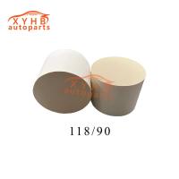 China Ceramic Carrier Anisotropic High Quality Three Way Catalytic Filter Element Euro 1-5 Model 118 X 90 for sale