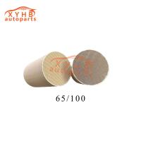 China Automotive General Ceramic Carrier Honeycomb Filter Element Euro 1-5 Model 65 X 100 for sale