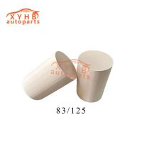 China Automotive Three Way Catalytic Converter Ceramic Carrier Euro 1-5 Model 83 X 125 for sale