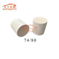 China Gasoline Vehicle Diesel Vehicle Three Way Catalytic Ceramic Carrier Euro 1-5 Model 74 X 80 for sale