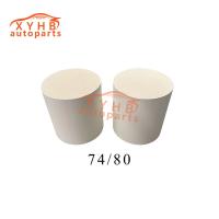 China Gasoline Vehicle Diesel Vehicle Three Way Catalytic Ceramic Carrier Euro 1-5 Model 74 X 80 for sale